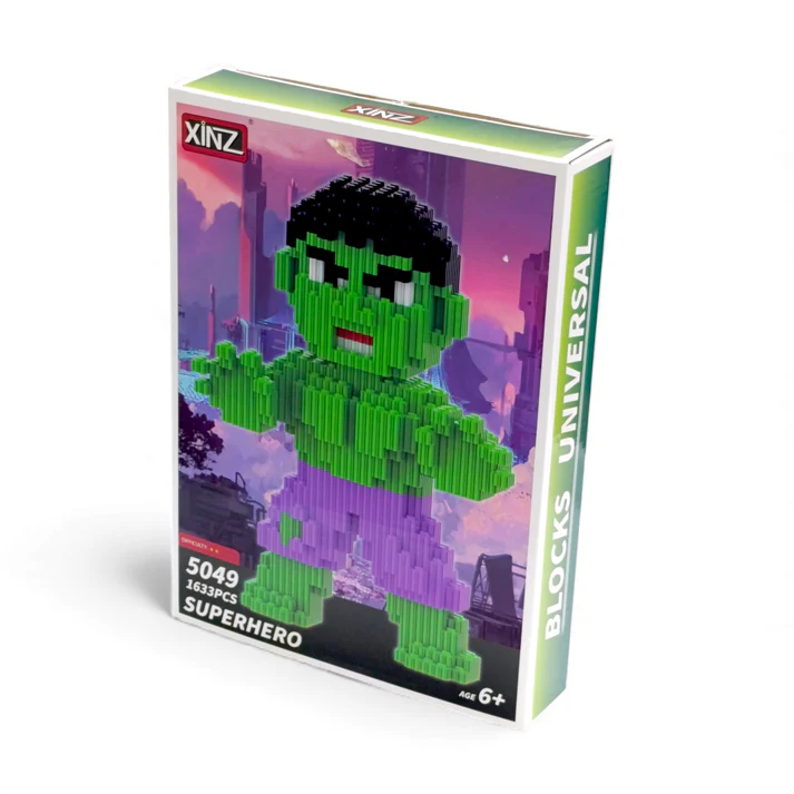 Hulk 1633 Piece Building Blocks – The Toy Yard