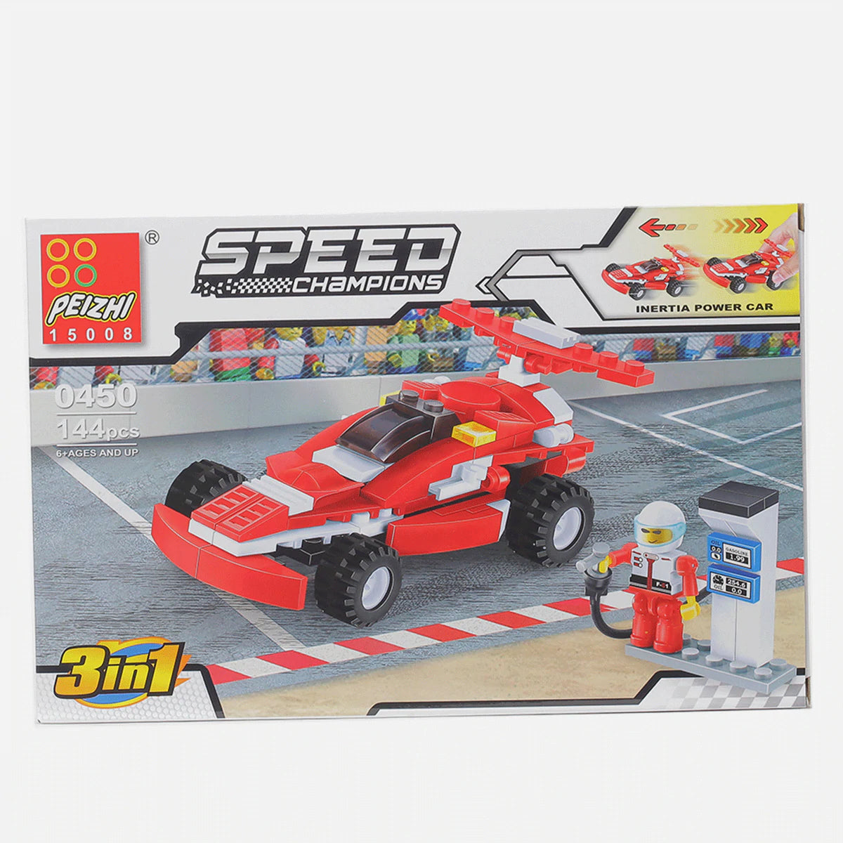 Speed Champions Building Blocks - Red – The Toy Yard